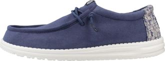 Hey Dude Homme, Chaussures, Bleu, Taille: 43 EU Wally Surf Wash