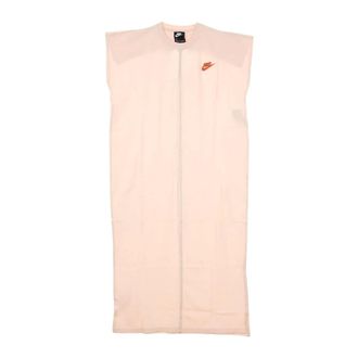 Nike Femme, Robes, Orange, Taille: 40 FR Robe en jersey Earth Day
