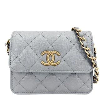 Chanel Pre-owned Mini Shoulder Bag - - Pre-owned - Damen - Grau - ONE SIZE