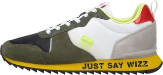 W6YZ MAX M.-Sneaker aus Veloursleder und technischem Gewebe-Militär, Militärgrüne 45