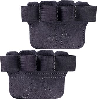 Generic Pull Up Grips Gewichtheber-Handschuhe, Fitness-Handschuhe mit vier Fingern, Griffpolster f&uuml;r Fitnessstudio, atmungsaktive Fitness-Handschuhe f&uuml;r Erwac