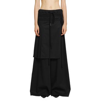 Ann Demeulemeester Marke Apron Lounge Pants