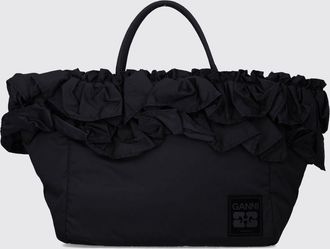 Ganni Tragetasche GANNI Damen Farbe Schwarz