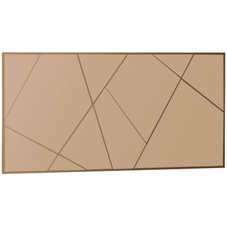 Habitat et Jardin Miroir en bois Orezo - 120 x 60 cm - Bronze