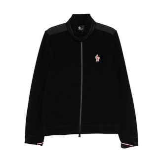 Moncler Homme, Sweatshirts et sweats à capuche, Noir, Taille: M Rainwear Insert SweaT-shirt