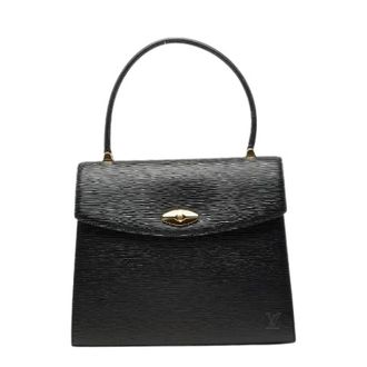 Louis Vuitton Sac &agrave; main Pre-owned Malesherbes Epi - Femme - Pre-owned - Noir - Taille: ONE Size
