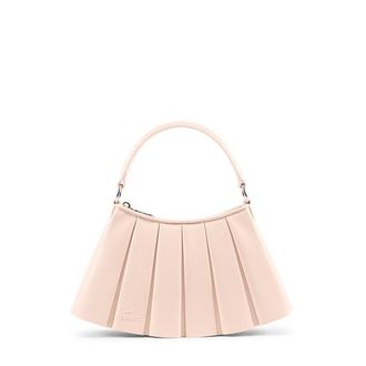 Lacoste Petit sac Lenglen pliss&eacute; en cuir