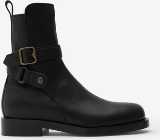 Burberry Jodhpur-Stiefel Ledger aus Leder, Size: 36