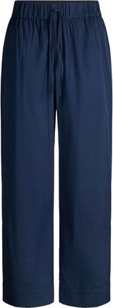 Joop Femme, Pantalons, Bleu, Taille: 44 FR Pantalon &agrave; ceinture avec logo &agrave; nouer
