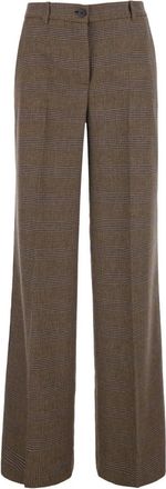P.A.R.O.S.H. P.a.r.o.s.h., Femme, Pantalons, Brun, Taille: 38 FR Riley Pantalon Large