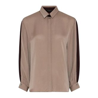 Bruuns Bazaar KamilleBBLure Shirt - Femme - Blouses et Chemises - Beige - Taille: 42 FR