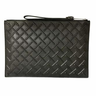 Bottega Veneta Pre-owned Leder clutches - - Pre-owned - Damen - Schwarzk - ONE SIZE
