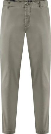 Bomboogie Homme, Pantalons, Beige, Taille: W33 Pantalon Chino en Gabardine
