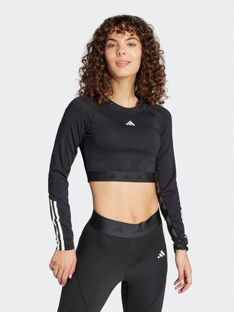 adidas Technisches T-Shirt Hyperglam Training IN6773 Schwarz Slim Fit