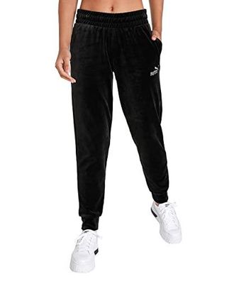 Puma Femme Pants Pantalon Essentials+ Velour Femme XL Black