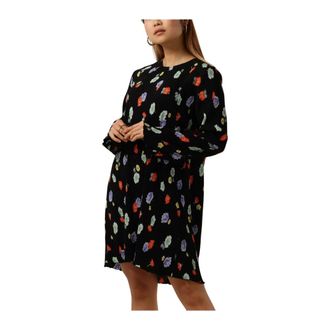 Envii Schwarzes Enmette LS Kleid 6954 - - Dresses - Damen - Schwarzk - XS