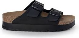 Birkenstock Arizona Pap Flex Platform Femme Sandales Noir 41 EU