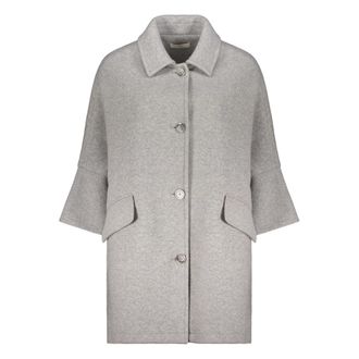 Fedeli Einreiher-Mantel - - Coats - Damen - Grau - M