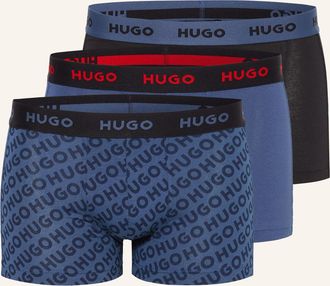 HUGO BOSS Hugo 3er-Pack Boxershorts blau