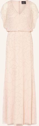 Adrianna Papell Abendkleid Mit Schmuckperlen rosa