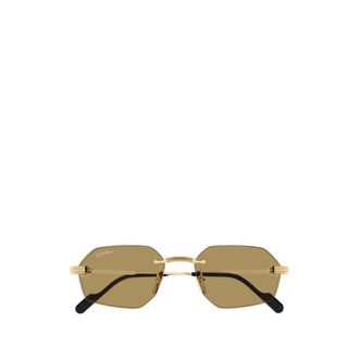 Cartier Ct0616S Sonnenbrille - - Accessories - Herren - Gelb - 54 MM
