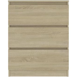 Les Tendances Commode Ch&ecirc;ne sonoma 60x35x76