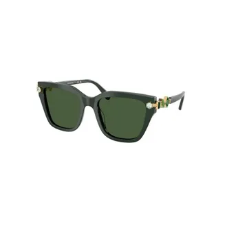 Swarovski Femme, Accessoires, Vert, Taille: 53 MM Lunettes de soleil Sk6041