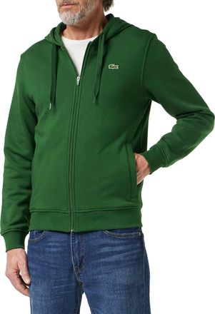 Lacoste Sport Herren SH1551 Pullover, Gr&uuml;n, L