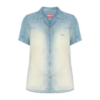 Diesel D-Clarivo-S Denim Shirt - - Shirts - Herren - Blau - S