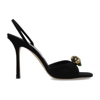 Jimmy Choo London Femme, Chaussures, Noir, Taille: 39 EU High Heel Sandales