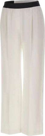Loulou Studio Femme, Pantalons, Blanc, Taille: 40 FR Takaroa LDS