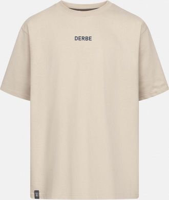 Derbe Derbe T-Shirt D+ Herren Beige GOTS Organic