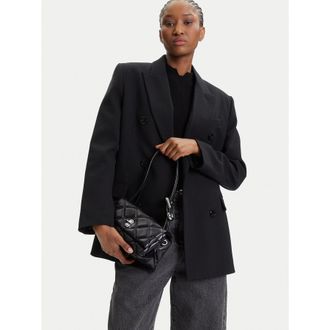 Marc Jacobs Handtasche Marc Jacobs The Quilted Mini Dual Shoulder Bag 2S5HSH023H02 Schwarz