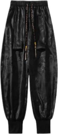 Generico Pantalon Aladdin Pantalon Harem de Yoga Pantalon Large de Style Boho de Festival Style gothique d&Eacute;t&eacute; pour Yoga et Vacances V&ecirc;tements de Plage Pantalon