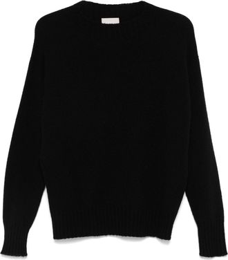 Drumohr Pullover mit U-Boot-Ausschnitt - Schwarz