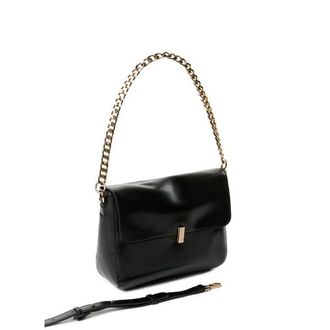 Au Printemps Paris glatt - schwarzer Gurtbag