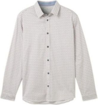 Tom Tailor Herren, Shirts, Weiß, MGröße