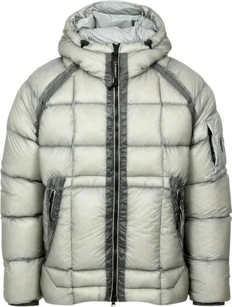 C.P. Company C.p. Company - D.d. Shell Hooded Jacket - Homme - Vestes - Gris - Taille: L