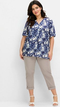 Sheego Klassische Bluse Tunika