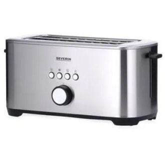 Severin AT 2621 Toaster Edelstahl modernes Design