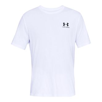 Under Armour Sportstyle T-Shirt f&uuml;r Herren kurz&auml;rmlig (Wei&szlig;/Schwarz)