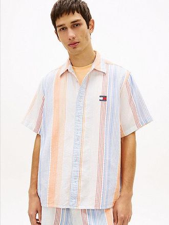 Tommy Hilfiger Chemise d&eacute;contract&eacute;e &agrave; rayures