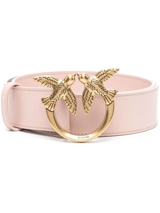 Pinko ceinture à boucle Love Birds - Rose