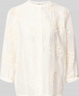 0039 Italy Regular Fit Bluse mit 3/4-Arm Modell FAVIOLA FANCY