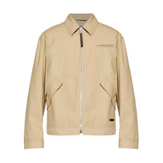 Moschino Leichte Jacke - - Jackets - Herren - Beige - M