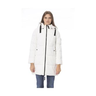 Baldinini Femme, Manteaux, Blanc, Taille: 48 FR Manteaux