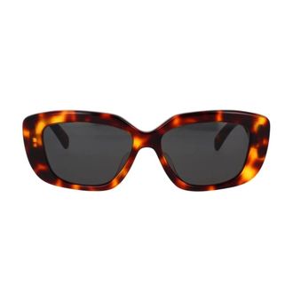 Celine Quadratische Sonnenbrille mit Havana-Rahmen - - Accessories - Damen - Braun - 55 MM