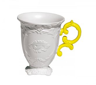 Seletti I-Wares Porcelain Mug Cm.10 H.11,5 - Yellow Gia