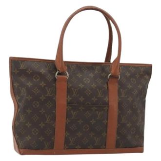 Louis Vuitton Pre-owned Sac Cabas Monogram - Femme - Pre-owned - Brun - Taille: ONE Size