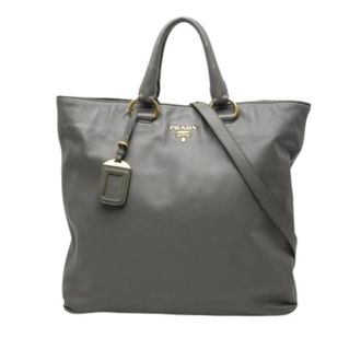 Prada Pre-owned Vintage Tote Bag - Femme - Pre-owned - Gris - Taille: ONE Size